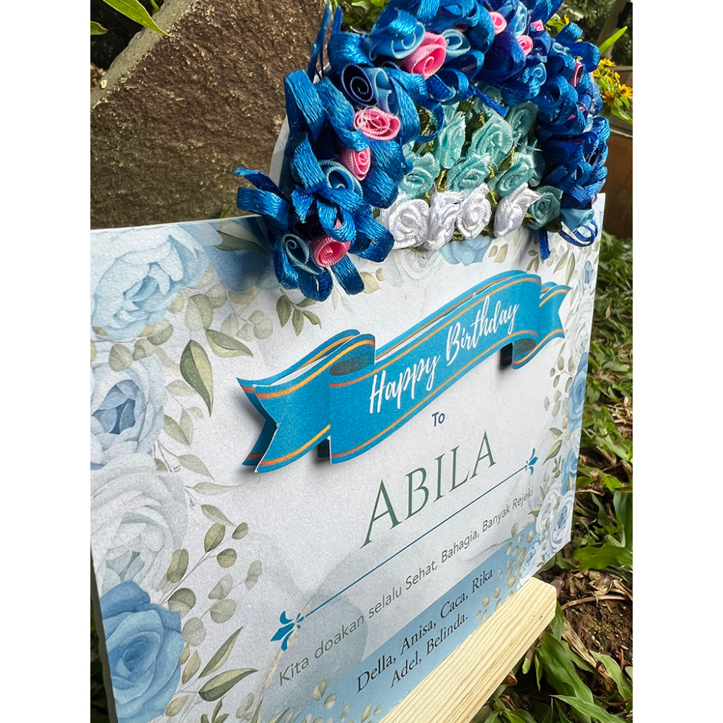 Jual papan karangan bunga mini | papan bunga mini ulang tahun ...