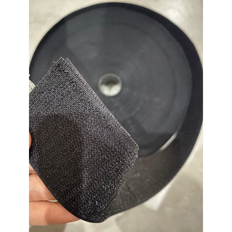 Jual Velcro tape perekat kasar halus lakban double tape hook dan loop ...