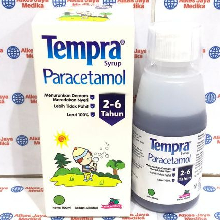 Jual Tempra Sirup 100ml - Obat demam anak | Shopee Indonesia
