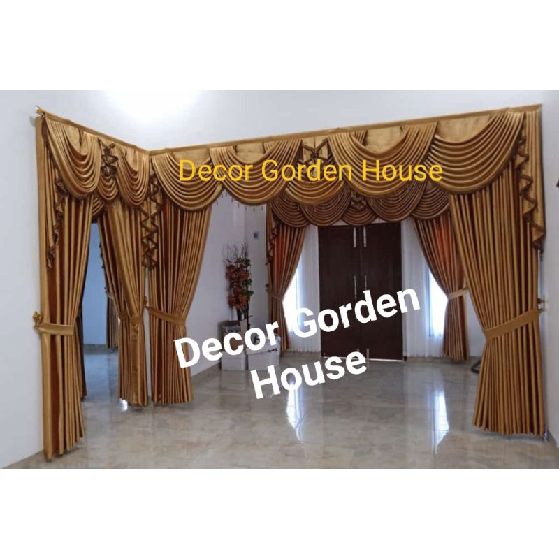 Jual Gorden poni gelombang mewah gorden sultan gorden 2024 gorden ...