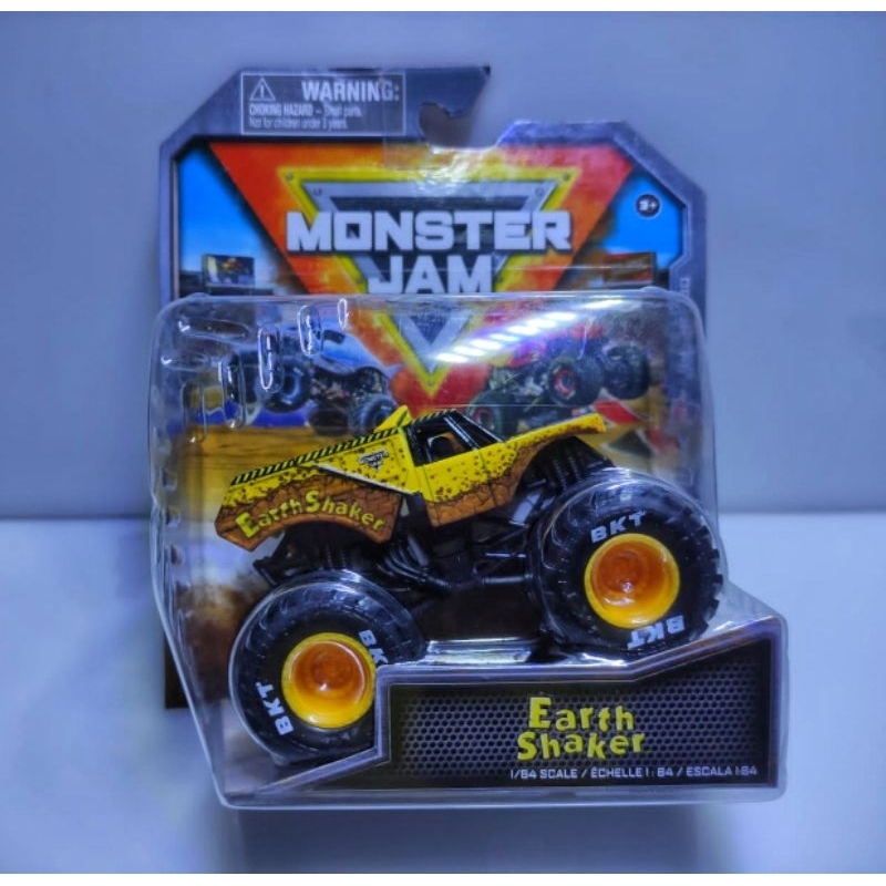 Jual Monster Jam Earth Shaker 1/64 Original, Monster Trucks | Shopee ...