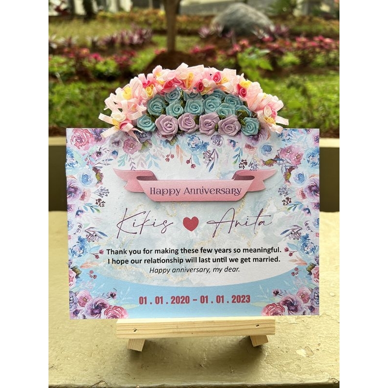 Jual papan karangan bunga mini | papan bunga mini ulang tahun ...