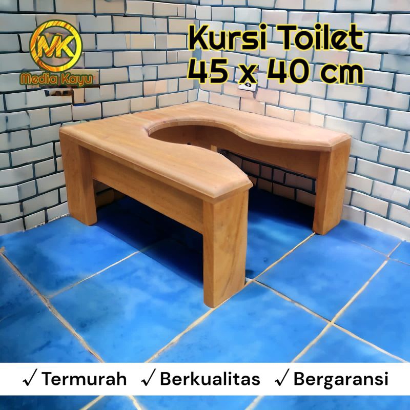 Jual Kursi toilet kursi wc duduk lansia kursi jongkok kayu bangku ...