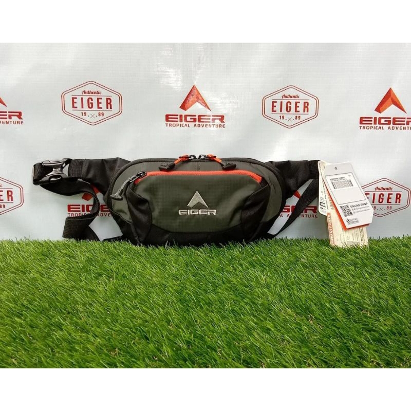 Jual tas slempang eiger medium original full tag | Shopee Indonesia