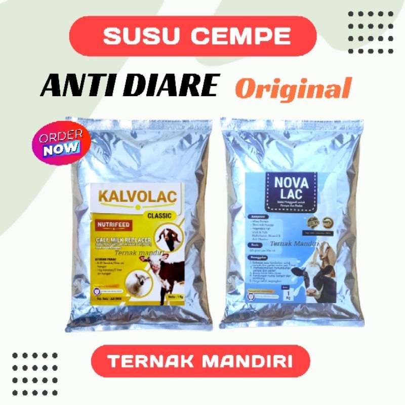 Jual Susu Kalvolac Nova lac susu terbaik anti diare untuk cempe dan ...