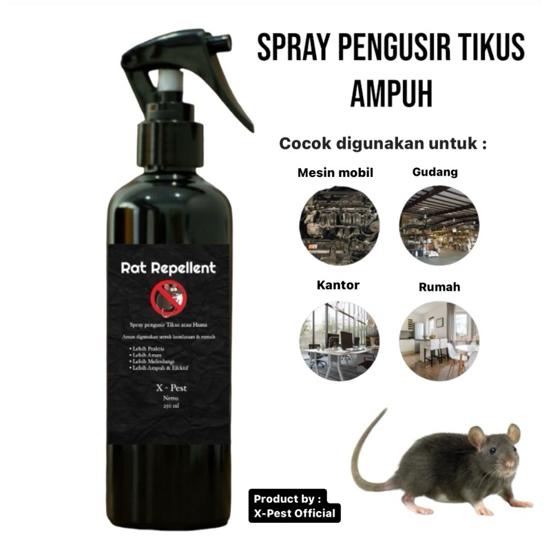 Jual RAT REPELLENT by X-Pest official | SPRAY PENGUSIR TIKUS ATAU HAMA ...