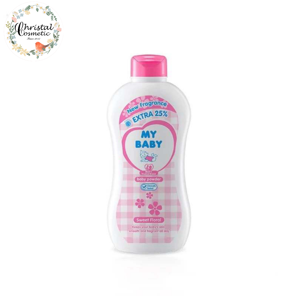 Jual My Baby Powder Sweet Floral 150g+38g | Shopee Indonesia