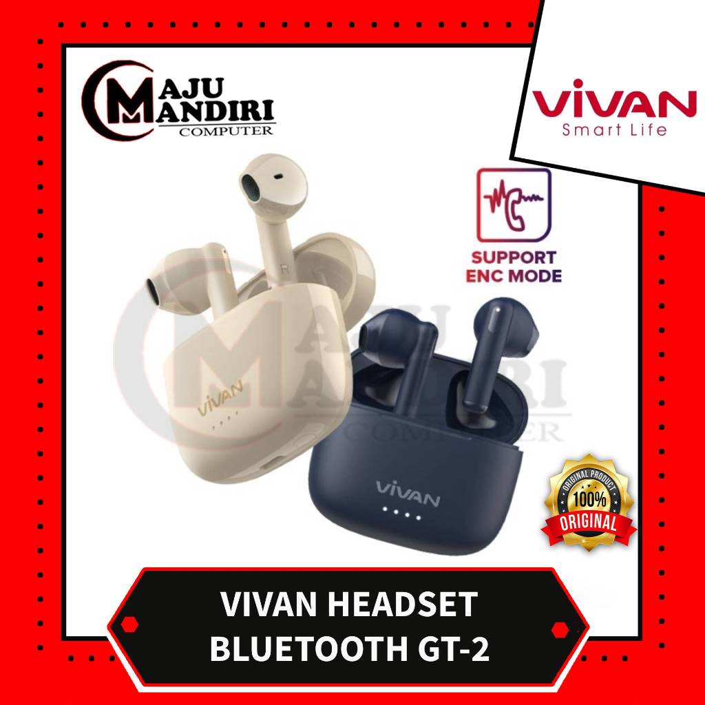 Jual Vivan Infinity GT2 Wireless Bluetooth Earbuds TWS | Shopee Indonesia