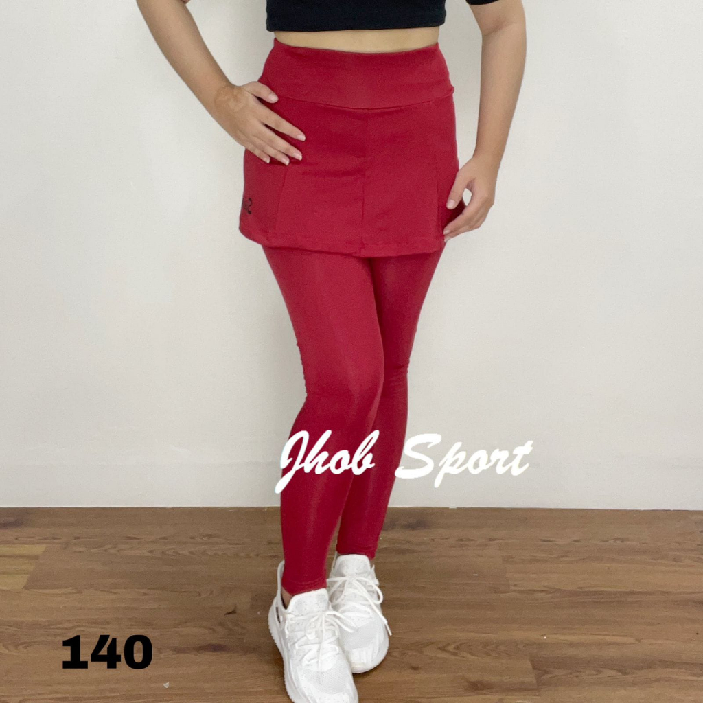 Jual 140 JHOB SPORT Celana Legging Panjang Rok Muslimah/ Legging ...