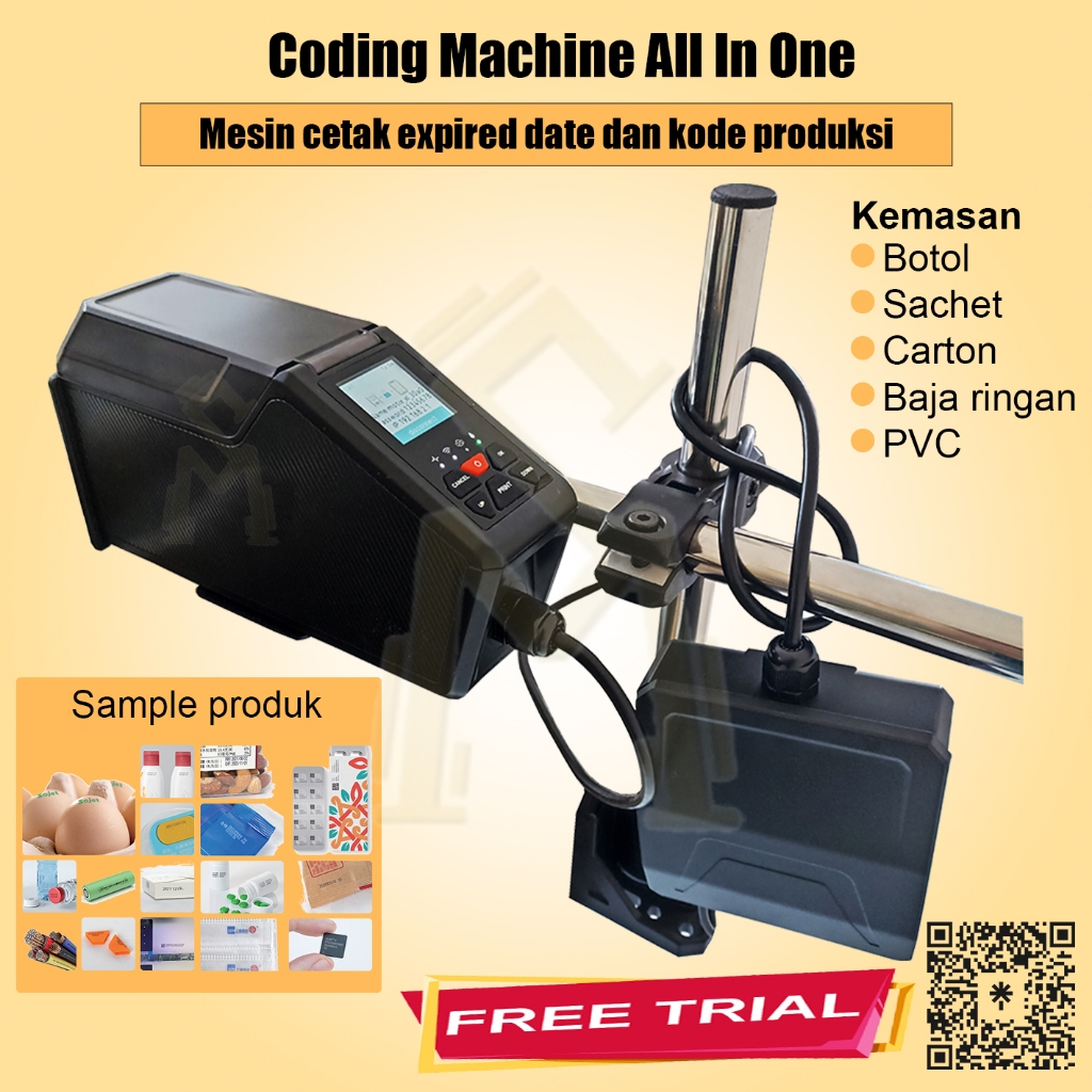 Jual Mesin cetak expired date terbaru all in one print jet / Mesin ...