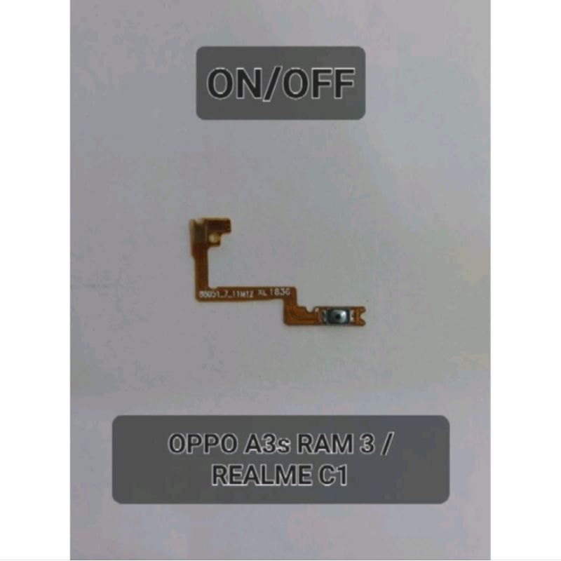 Jual FLEXIBEL ON/OFF OPPO A3S RAM 3 cph1853 | Shopee Indonesia