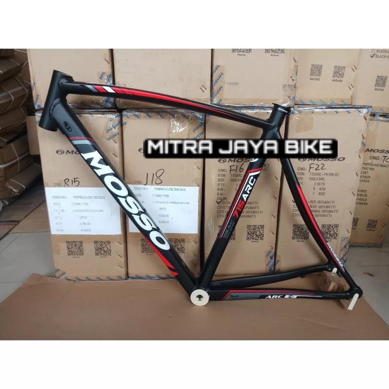 Jual FRAME MOSSO ROAD BIKE 715 ARC 700c alloy U Brake | Shopee Indonesia