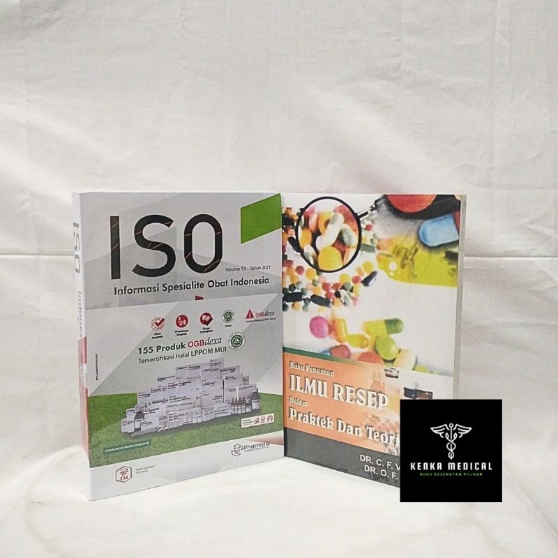 Jual PAKET 2 BUKU FARMASI ILMU RESEP VANDUIN DAN ISO VOL.53 TERMURAH | Shopee Indonesia