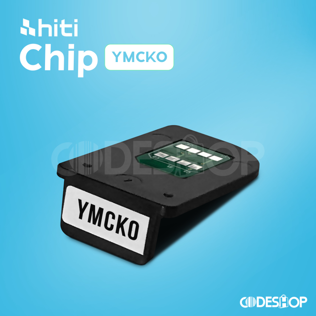 Jual Chip Ribbon ID Card Printer Hiti CS200e YMCKO / Warna / Full Color ...