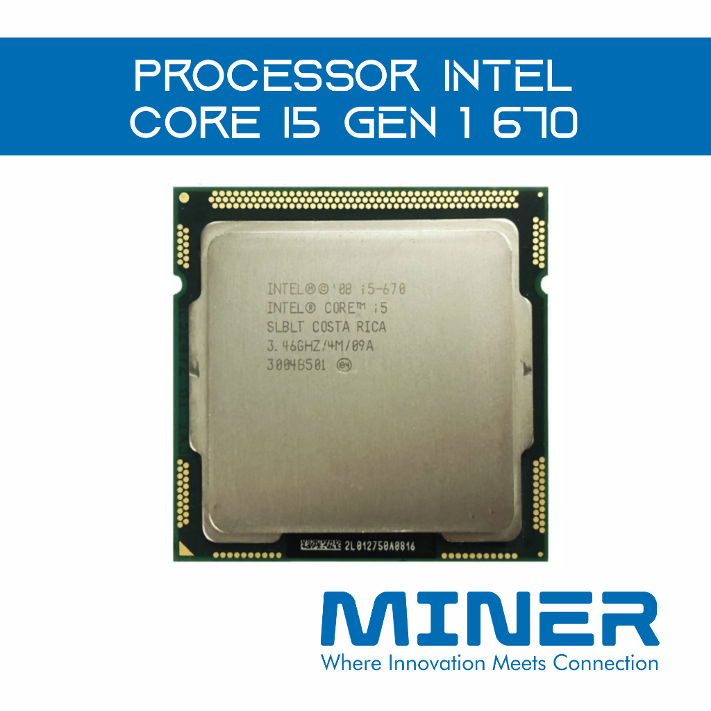 Jual Processor Intel Core I5 650/660/670/680 Gen 1 LGA 1156 | Shopee ...