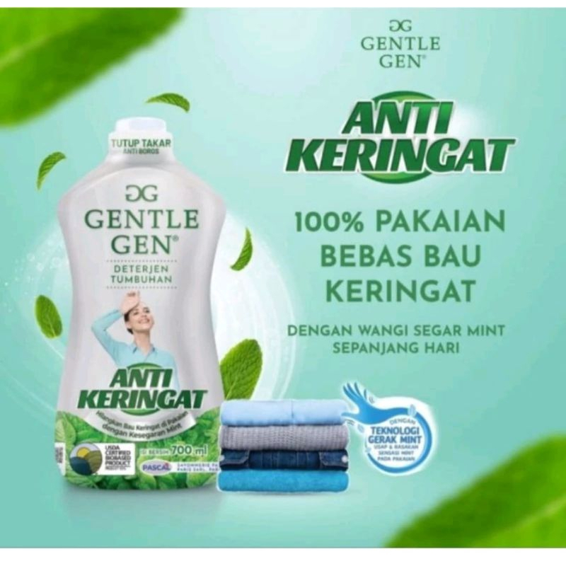 Jual Gentle Gen 700ml Deterjen cair | Gentlegen 700ml | Shopee Indonesia