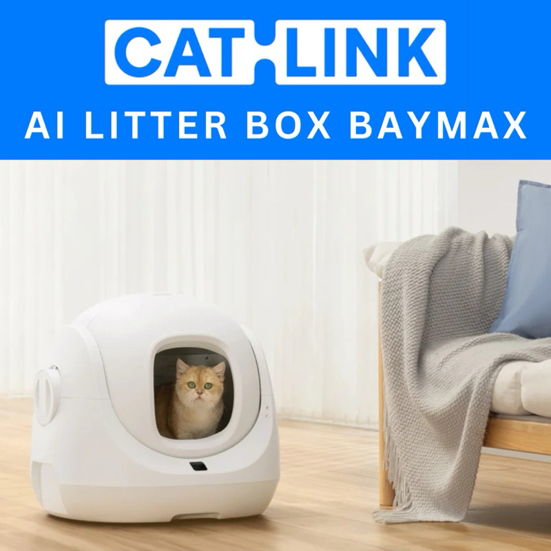 Jual Catlink - AI Cat Litter Box Baymax Scooper SE | Toilet Kucing Otomatis Catlink | Shopee ...