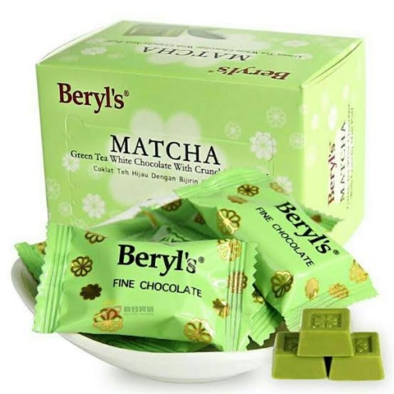 Jual COKELAT Beryl's READYSTOCK EXP TERUPDATE Beryl's Matcha Green Tea ...