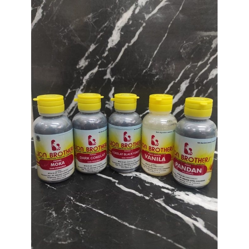 Jual LION BROTHER PASTA/ESSENCE LION BROTHER/PERISA MAKANAN/PERISA ...
