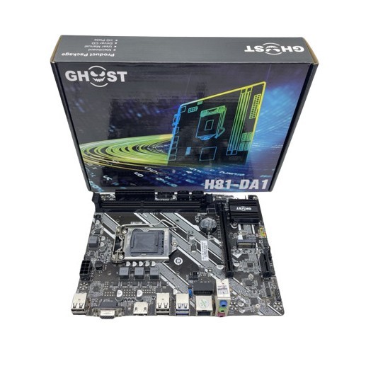 Jual MOTHERBOARD GHOST H81-DA1 LGA 1150 NVME 2 NEW | Shopee Indonesia