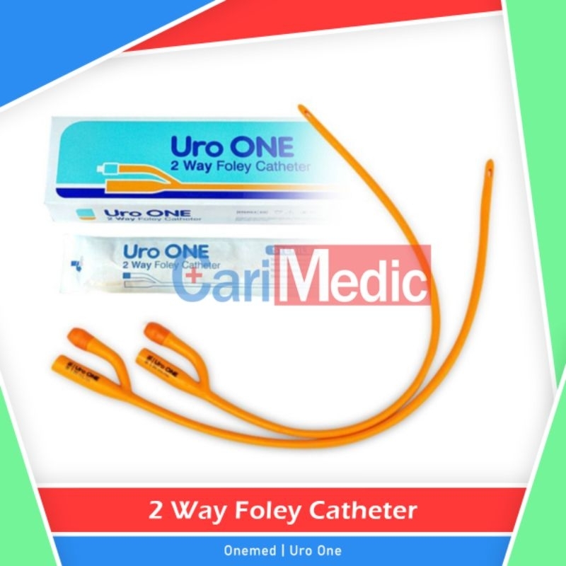 Jual Foley Catheter 2-Way OneMed Selang Kateter Dewasa | Shopee Indonesia