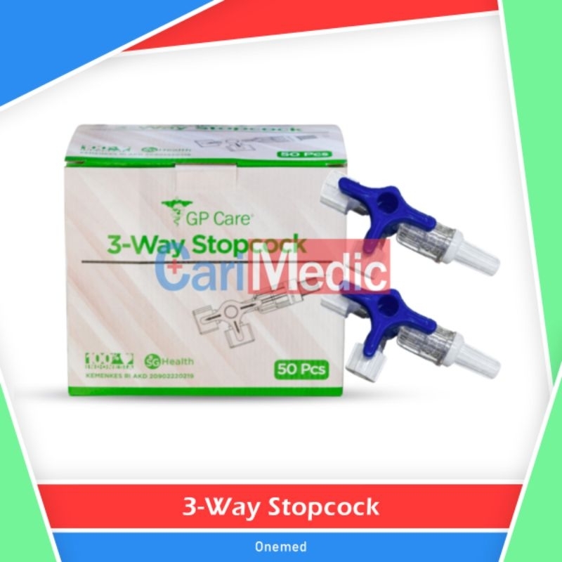 Jual Konektor Selang Infus GP Care 3-Way Stopcock | Shopee Indonesia