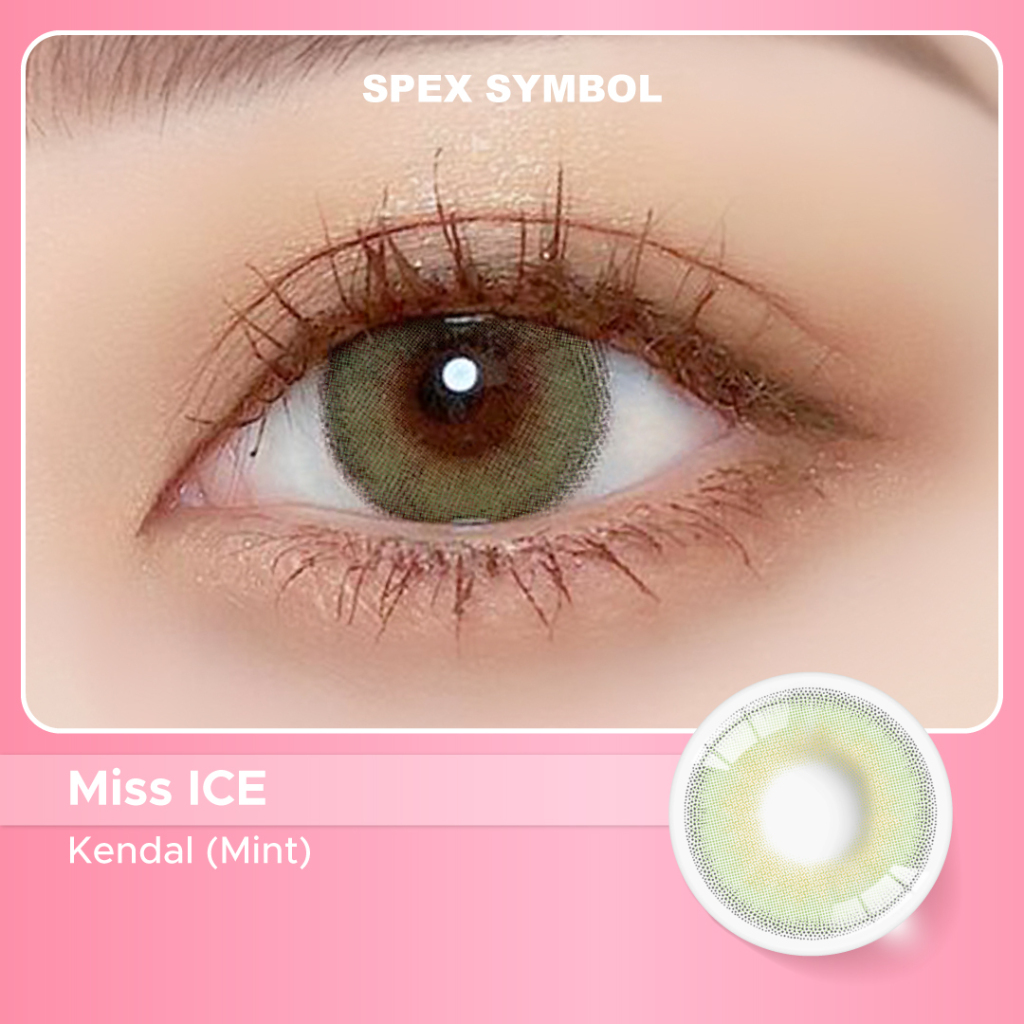 Jual Spex Symbol Softlens Miss Ice Kendal ( Mint ) by EXOTICON | Shopee ...