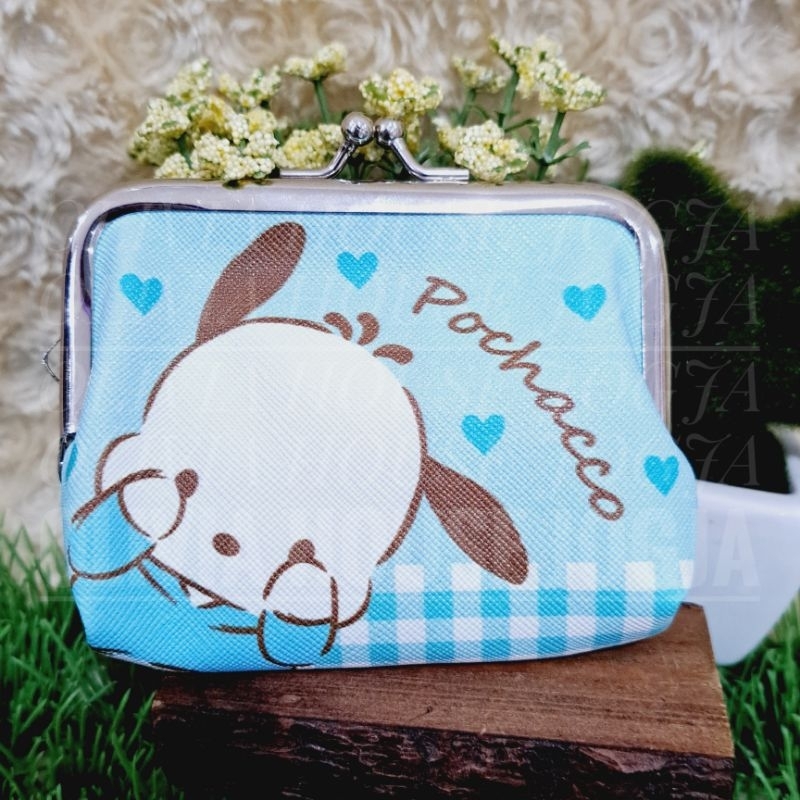 Jual Dompet Koin Klip Besi XL Semi Kulit Sanrio Dompet Coin Klip Besi ...