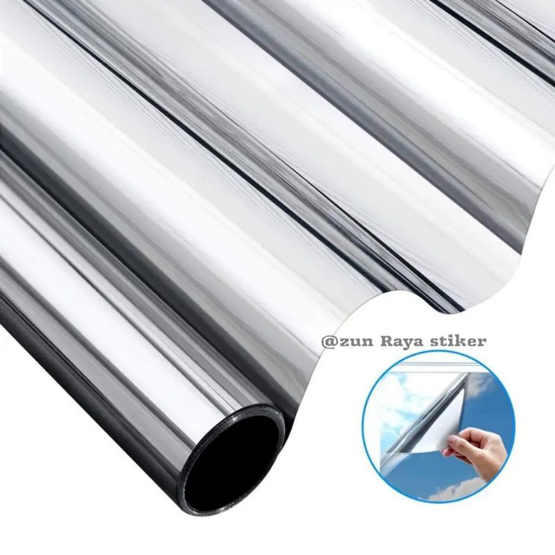 Jual Stiker Kaca/Kaca Film One Way Silver Silver/ Stiker Kaca Jendela ...