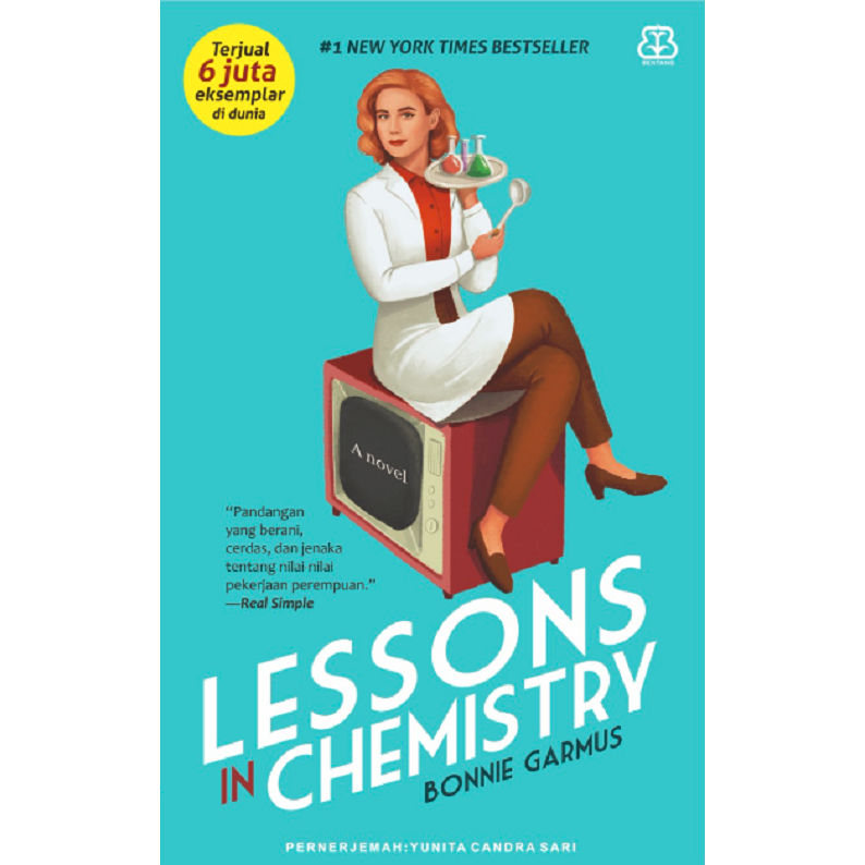 Jual Mizan Buku Novel : Lessons in Chemistry - Bonnie Garmus | Bentang ...