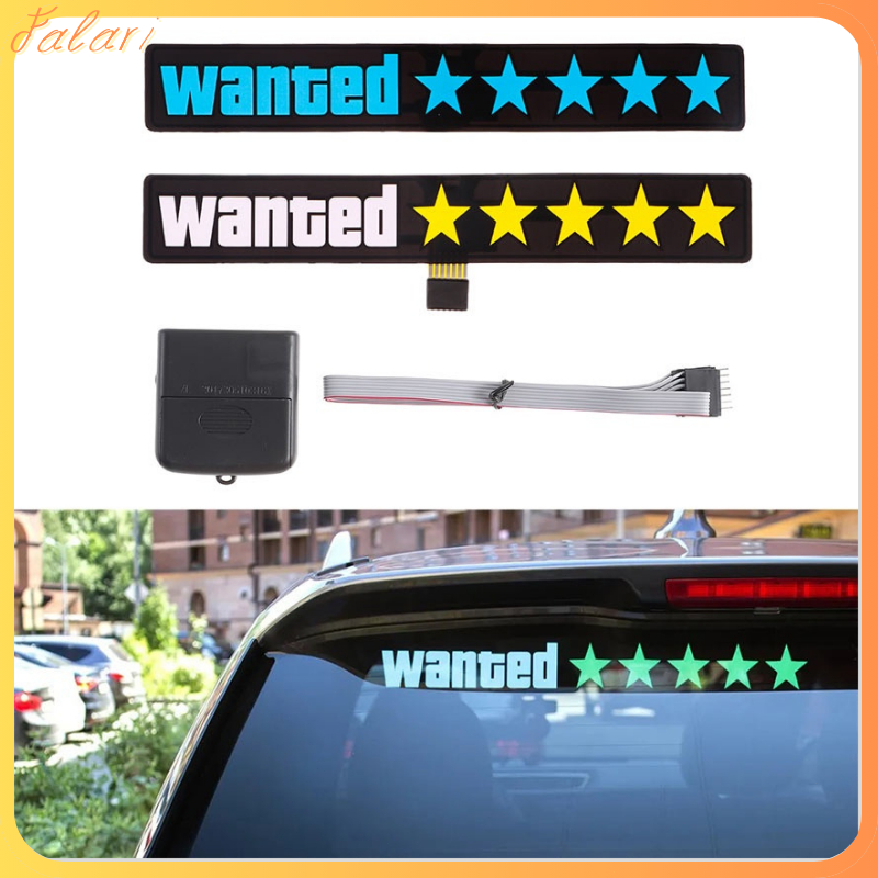 Jual Wanted/Take Care Not Delivered/Dekorasi Sticker Mobil Elektrik ...