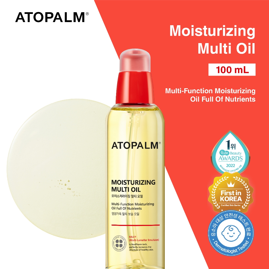 Jual ATOPALM Moisturizing Multi Oil 100ml - Minyak Untuk Melembapkan Kulit Bayi | Shopee Indonesia