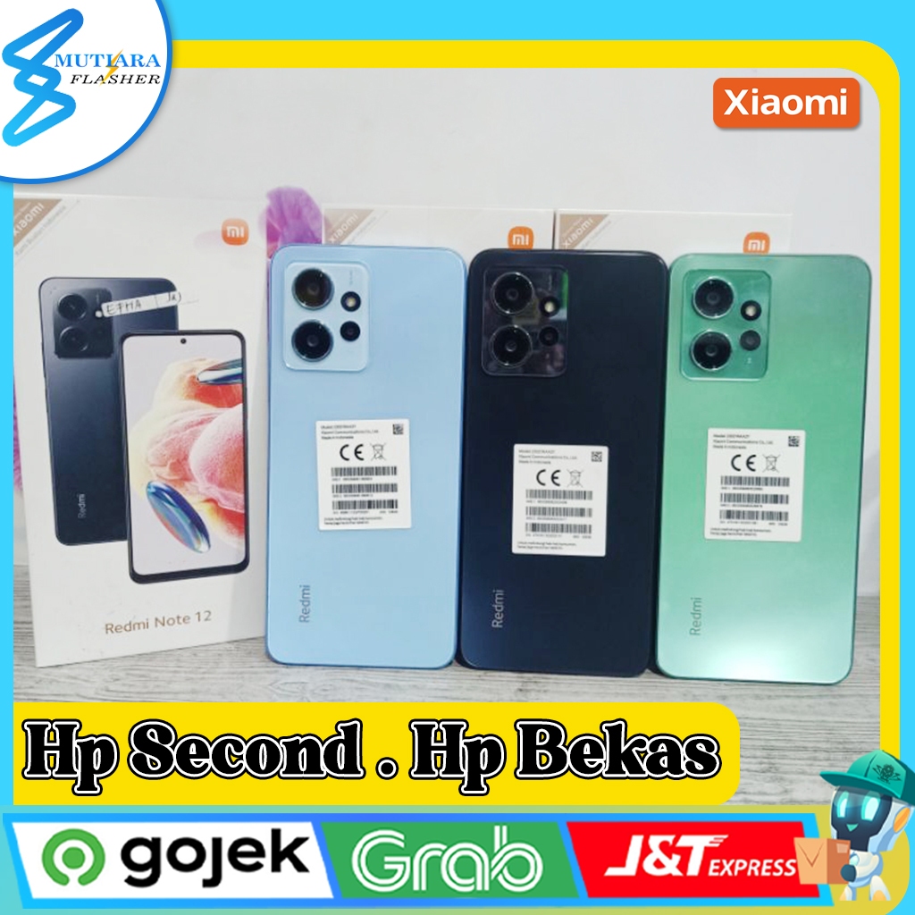 Jual Xiaomi Redmi Note 12 Ram 4/128GB | Ram 6/128GB | Ram 8/128GB | Ram ...