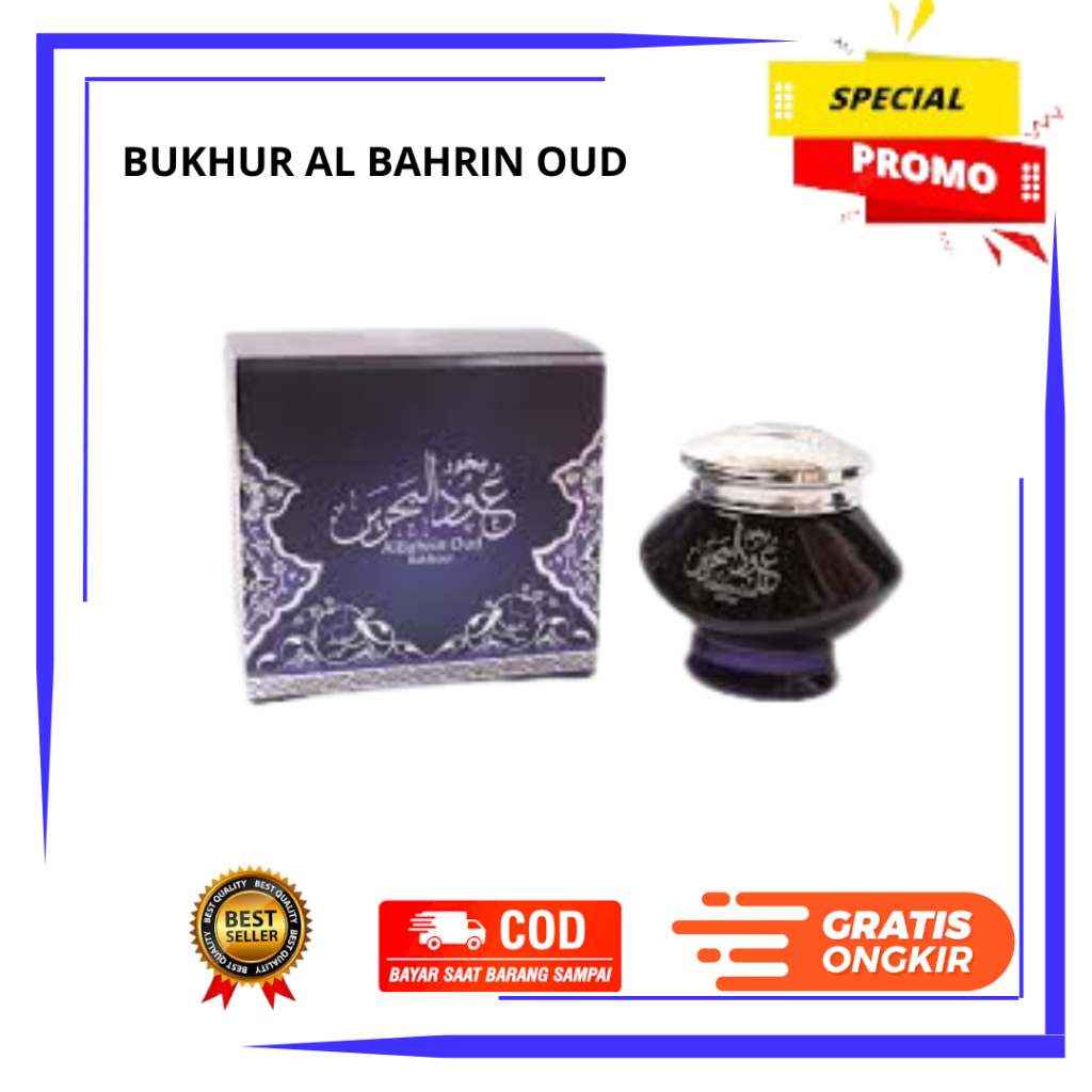 Jual [PROMO] COD Bukhur ALBAHRIN OUD MABSOSS ALMAS Buhur Bakhor Gaharu ...