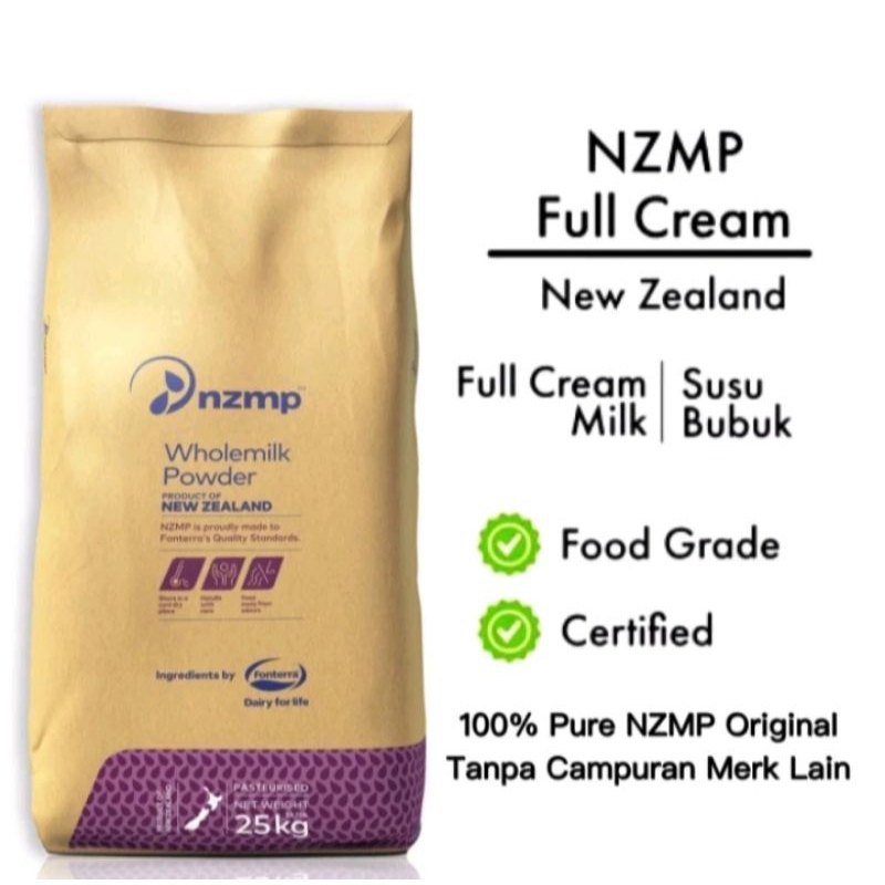 Jual Susu NZMP Wholemilk Powder kemasan 500 gr/1kg | Shopee Indonesia