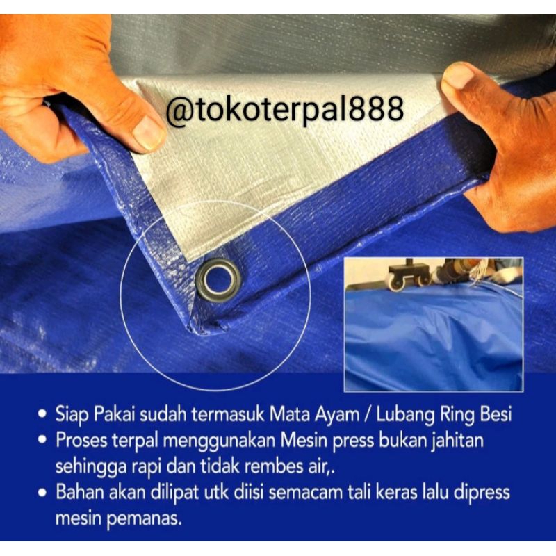 Jual TERPAL PLASTIK TYPE A3(original) ukuran 1x3 3x3 3x4 | Shopee Indonesia