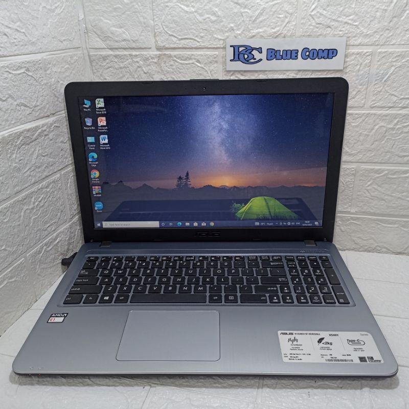 Jual Laptop Asus Murah X540 AMD E1 Gen 7 SSD 128GB Mulus Bergaransi ...