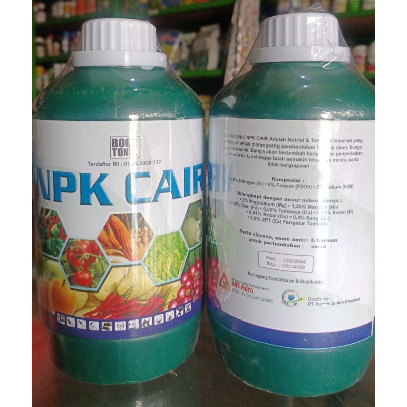 Jual PUPUK NPK CAIR KEMASAN 1 LITER | Shopee Indonesia