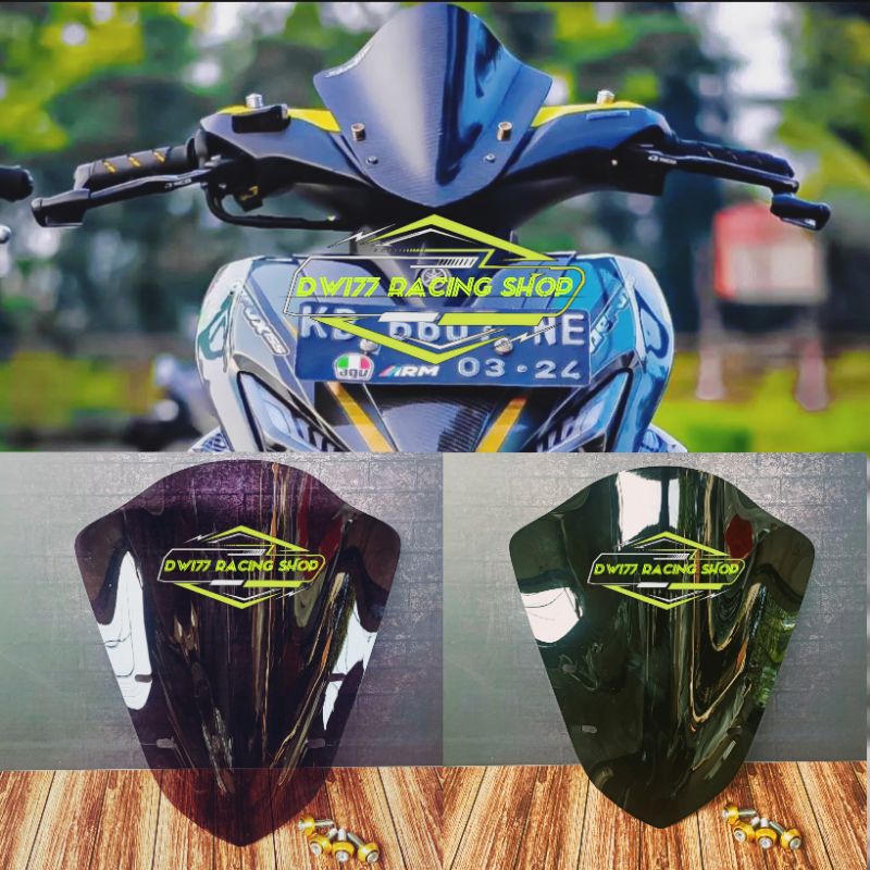 Jual Visor Aerox 155 Winshield Aerox New/ Old model Standar dan jenong ...