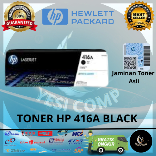 Jual HP LaserJet 416A Black (W2040A) Original Cartridge | Shopee Indonesia