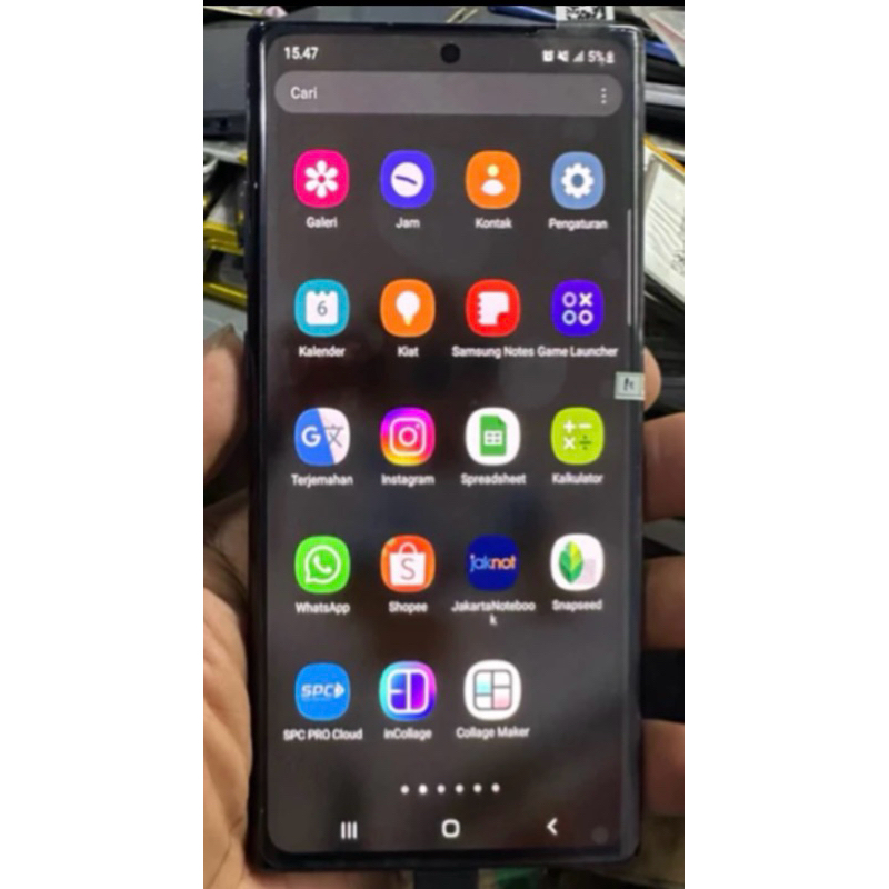 Jual lcd touchscreen+frame samsung galaxy note 10 plus/N975F/sm-N976B ...