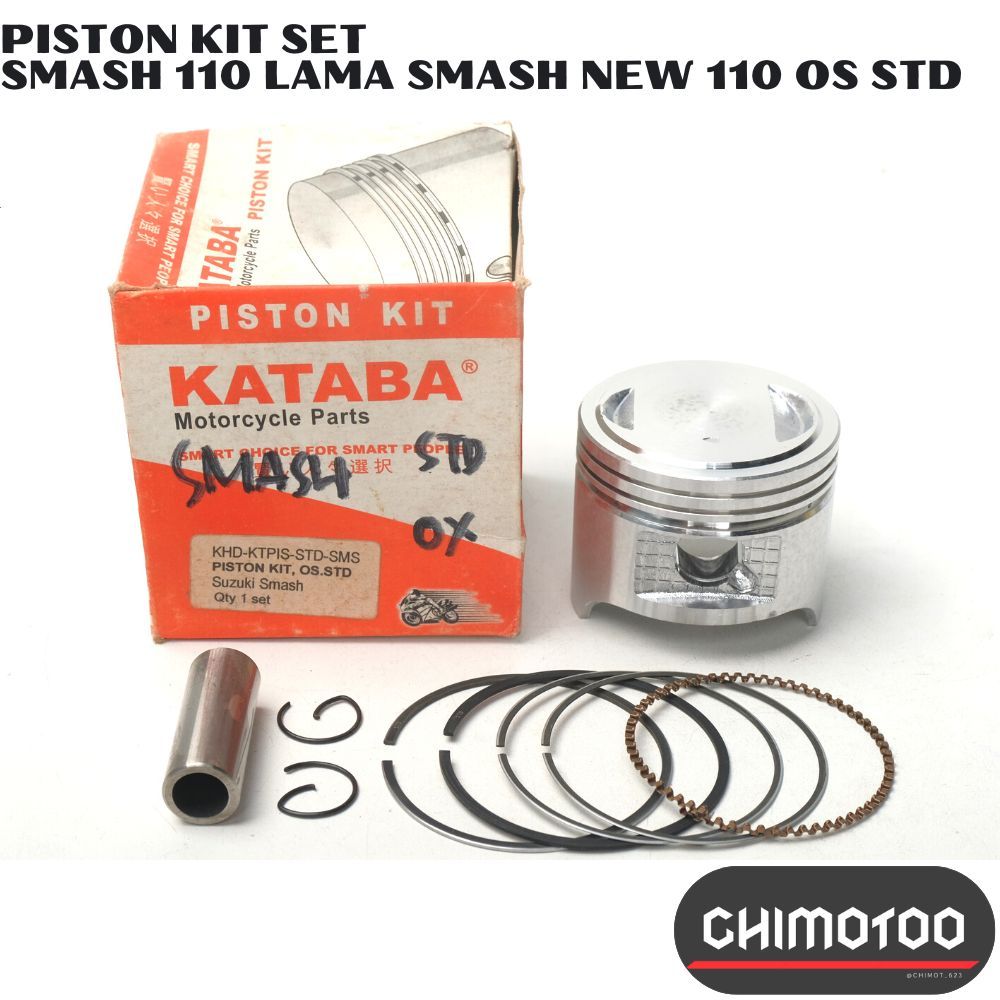 Jual Piston Kit Set Suzuki Smash 110 Lama Smash New 110 Os Oversize ...