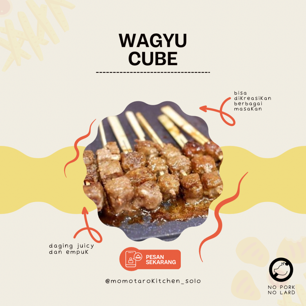 Jual Momotaro Wagyu Cube 250g / Daging Wagyu Dadu / Daging Sapi Segar ...