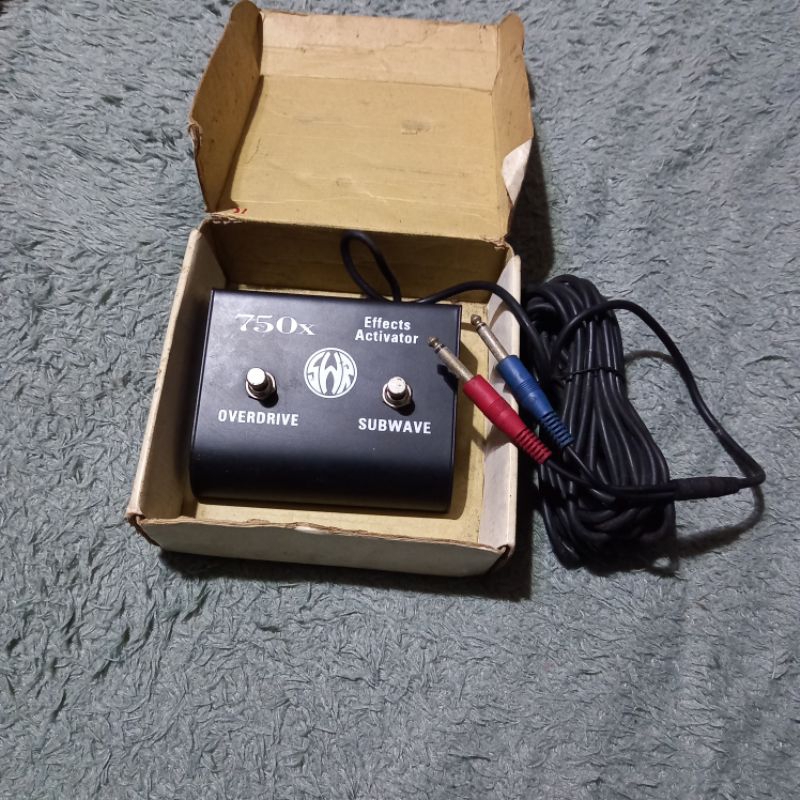 Jual Foot Switch Amplifier Gitar Bass SWR 2 Channel | Shopee Indonesia