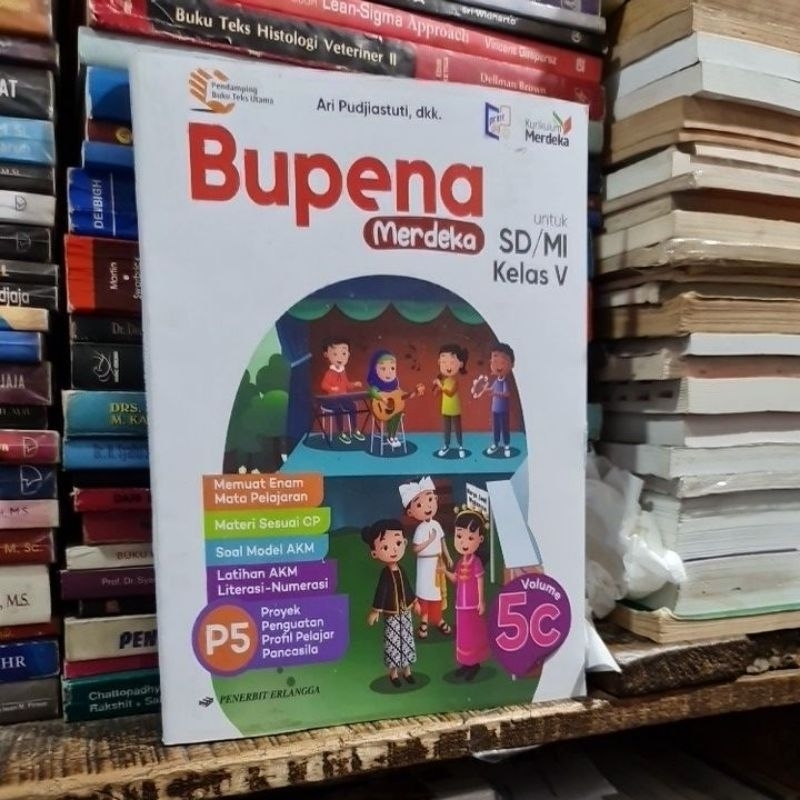 Jual Bupena Merdeka Kelas 5 SD VOLUME 5C kurikulum merdeka By Erlangga Ari Pudjiastuti | Shopee ...