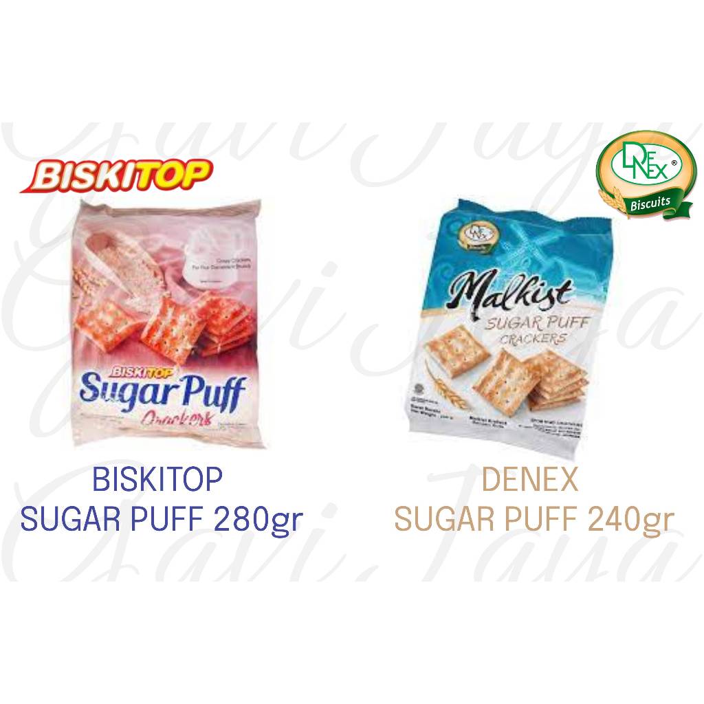 Jual BISKITOP DENEX SUGAR PUFF CRACKERS COCOK UNTUK HAJATAN | Shopee ...
