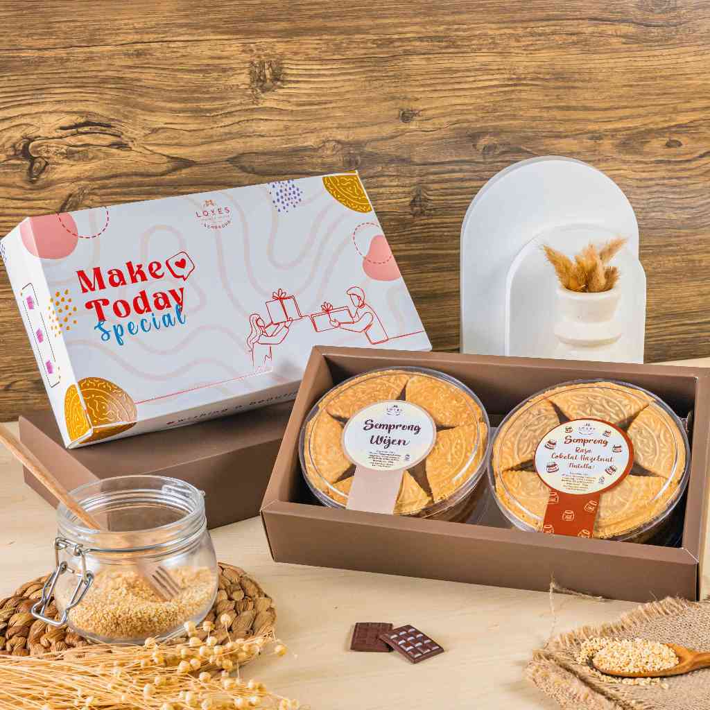 Jual Box Loves Semprong Daily Hampers Parcel | Shopee Indonesia