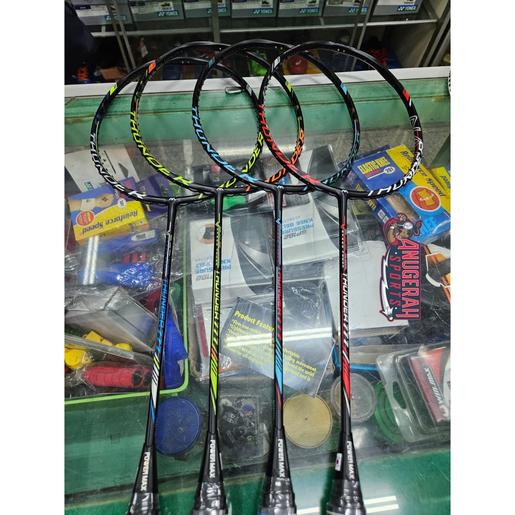 Jual Raket Badminton POWERMAX / POWER MAX THUNDER 777 ORIGINAL | Shopee ...