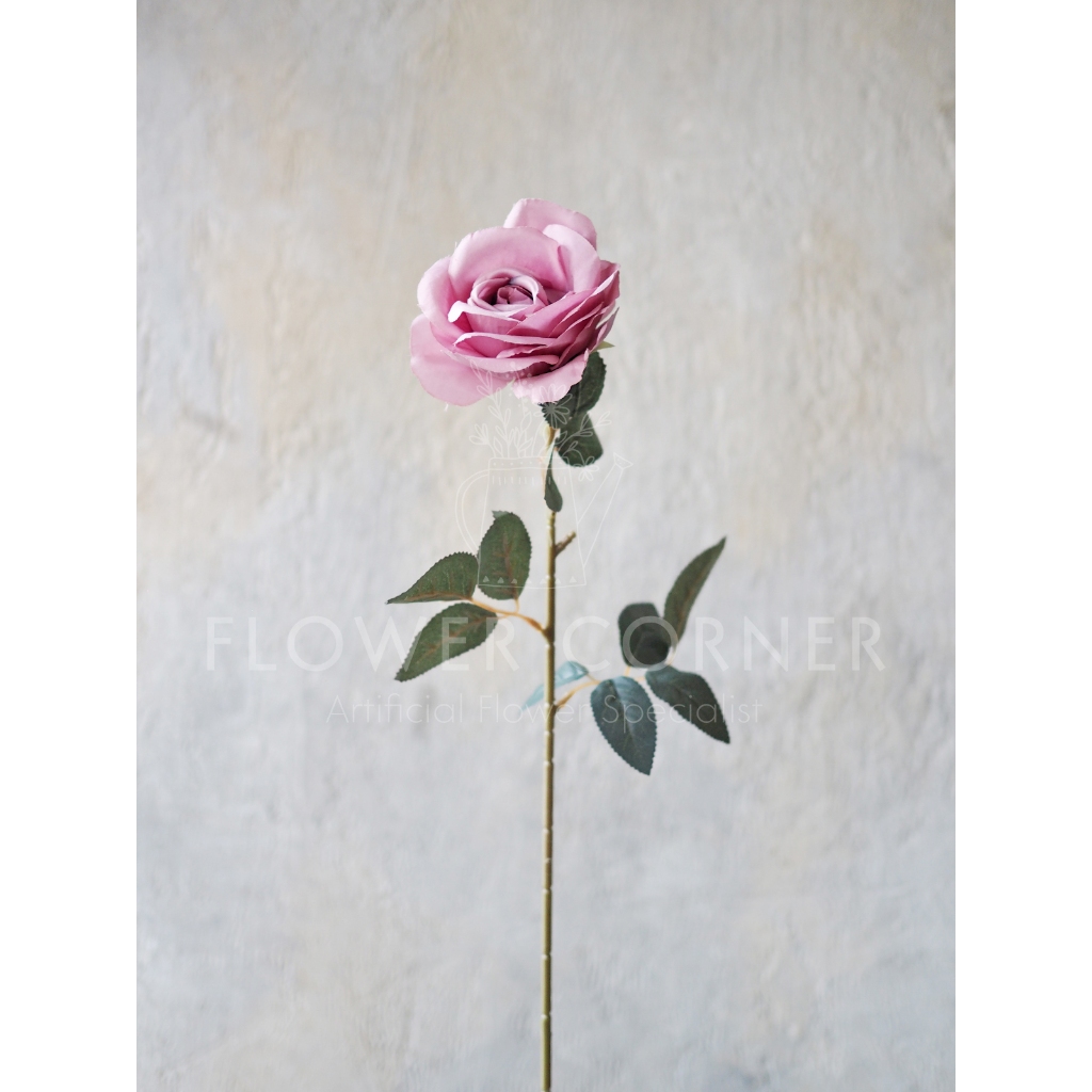 Jual Bunga Artificial Blooming Pastel Rose Mawar 1 Kuntum (B23202 ...