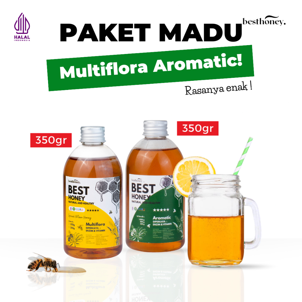 Jual Paket Bundling - Madu Asli Madu Multiflora - Madu Aromatic - Madu ...